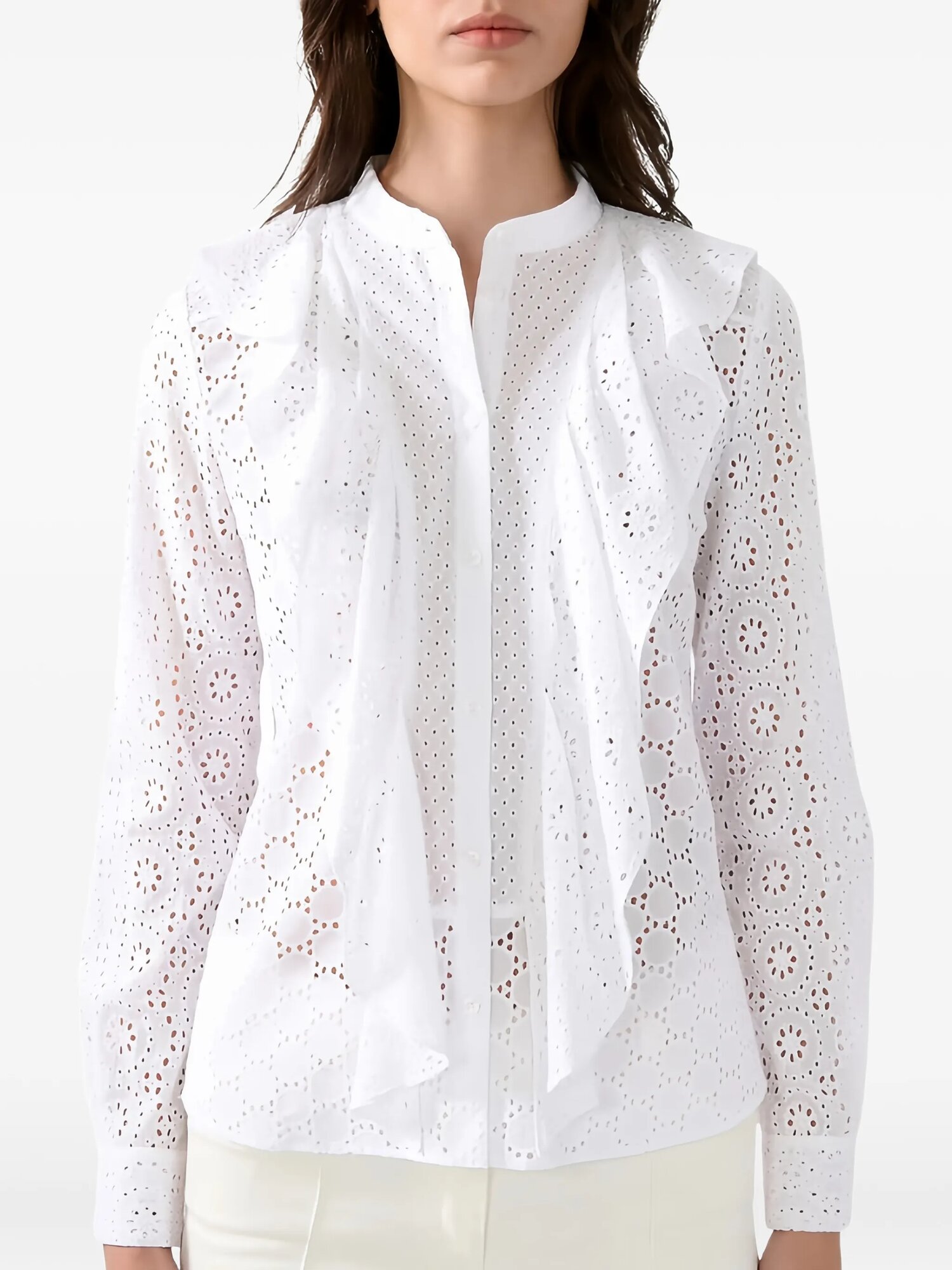 Рубашка Broderie anglaise shirt
