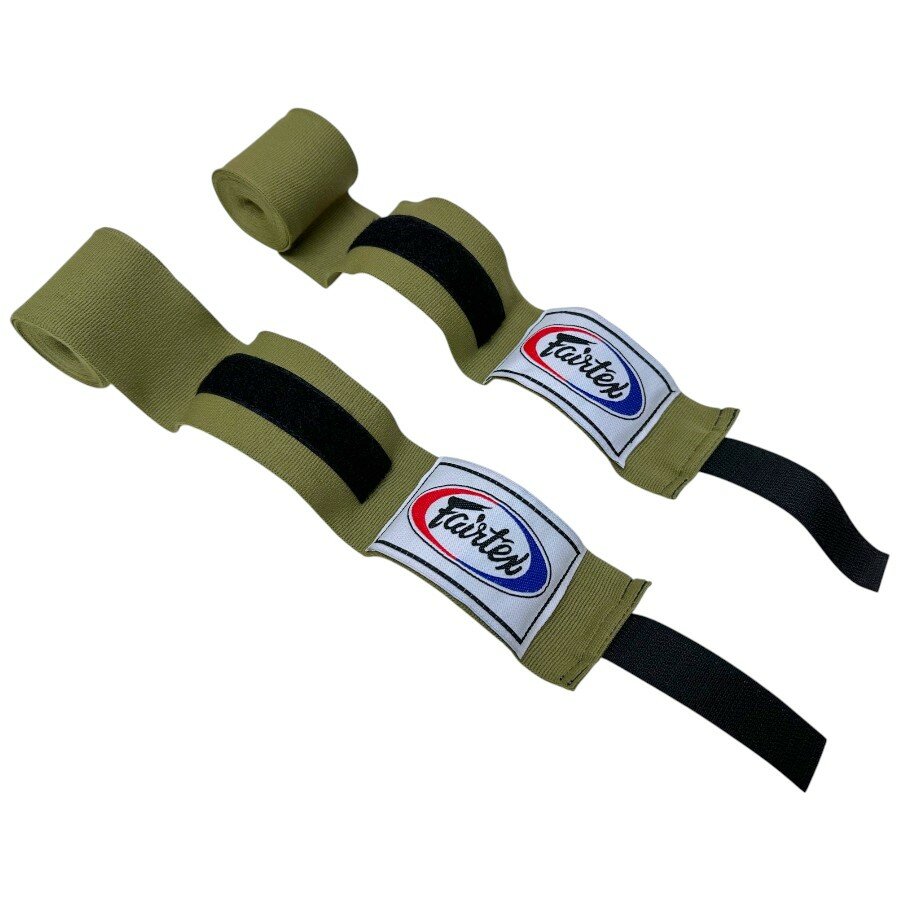 Боксёрские бинты Fairtex Green Olive 3 м.