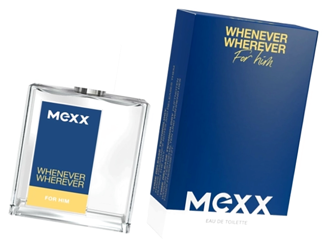 Eau de toilette для мужчин Mexx Whenever Wherever For Him 50 мл / Мекс Когда Бы То Ни Было