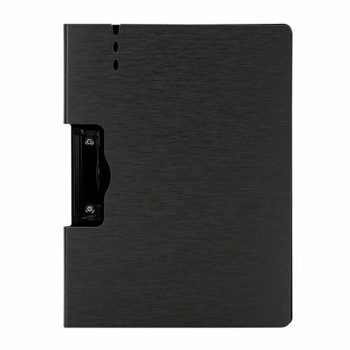 Папка-планшет Deli 64512DK-GREY, A4, полипропилен вспененный, темно-серый, с крышкой