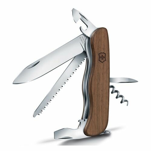 Складной нож Victorinox FORESTER WOOD, функций: 10, 111мм, дерево [0.8361.63]
