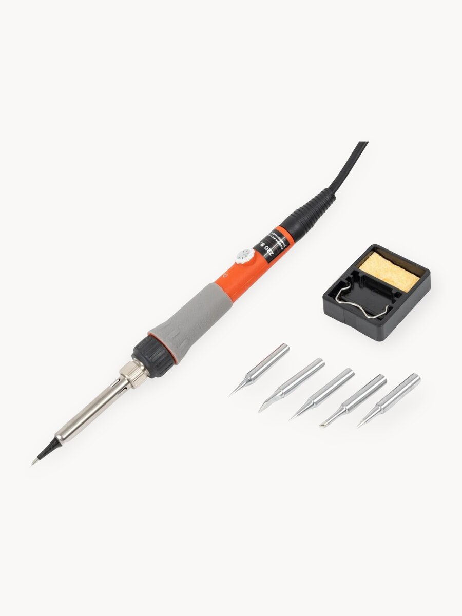 Керамический паяльник Gigant с регулировкой температуры, 5 жал, 60Вт GES-03 для точной электроники