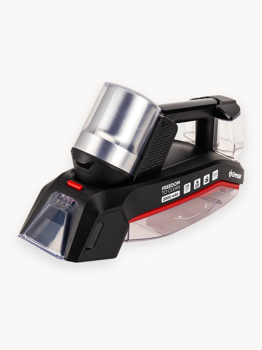 Пылесос Gressel GVC-4001, для сухой и влажной уборки, 60 Вт, аккумулятор