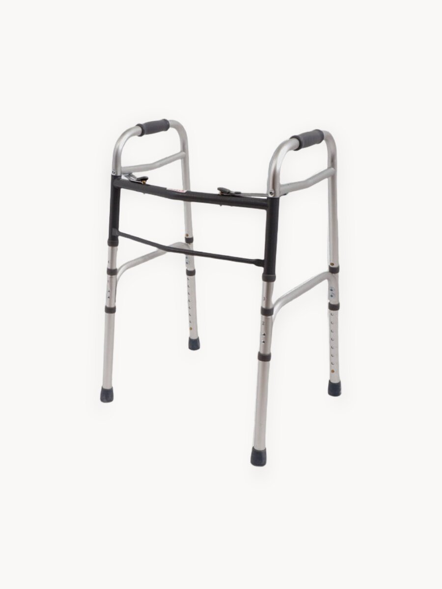 Ходунки для пожилых и инвалидов, складные, повышенной грузоподъемности до 225 кг, BARRY 10185-BA