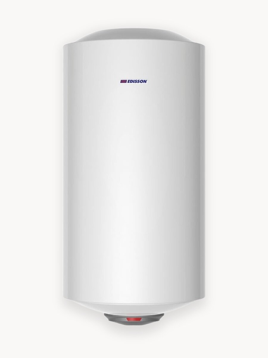 Накопительный электрический водонагреватель EDISSON ER 100 V ЭдЭ001798, белый