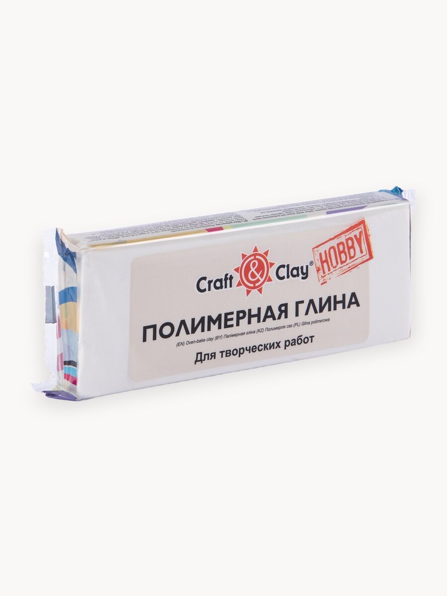Полимерная глина 250 г "Craft&Clay" CCH 1001 белый