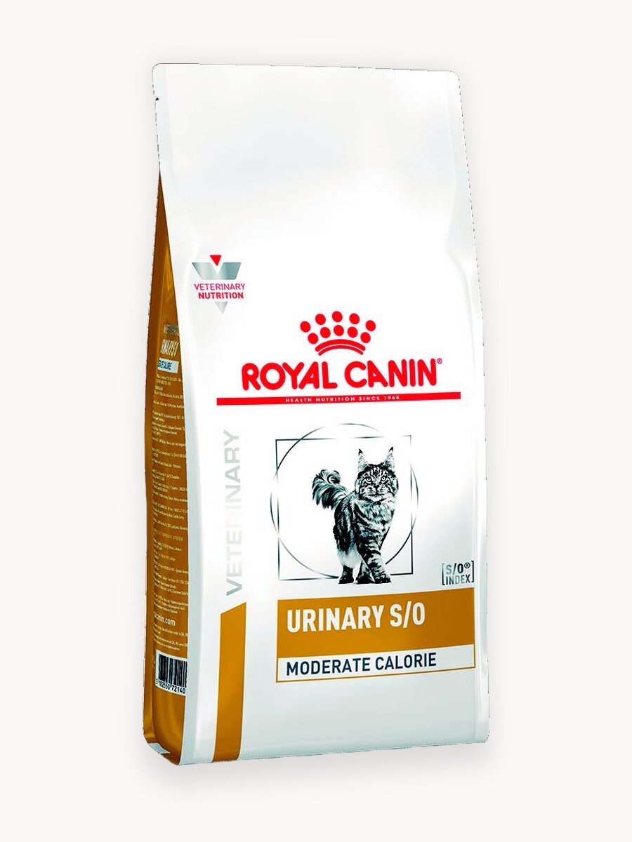 Сухой корм для кошек Royal Canin Urinary S/O при мочекаменной болезни, 7 кг
