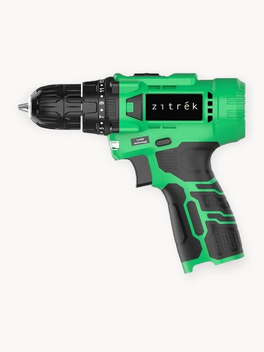 Дрель-шуруповерт Zitrek Green Li Plus
