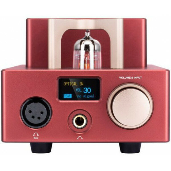 Ламповый настольный усилитель XDuoo TA-10R (красный)