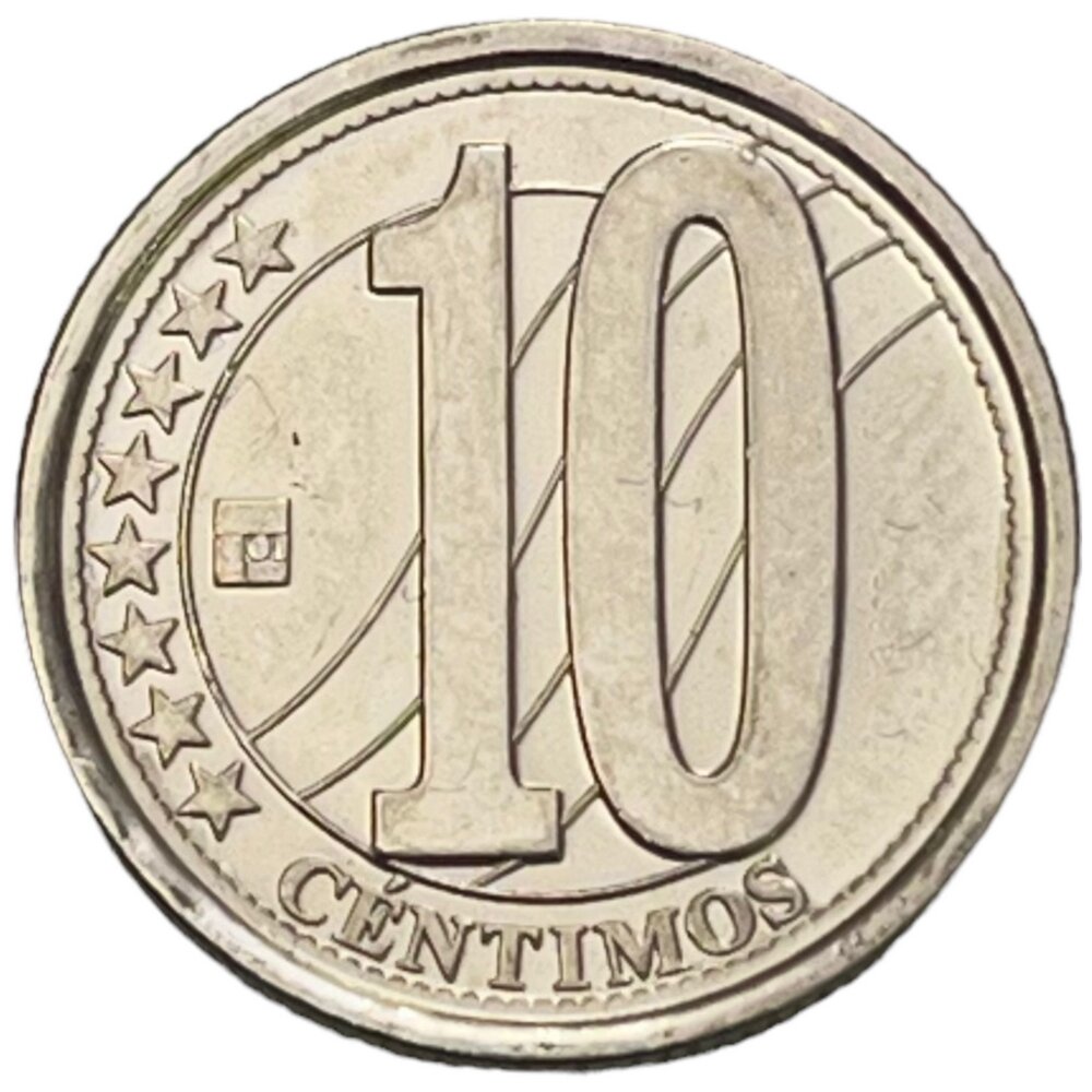 Венесуэла 10 сентимо 2007 г.