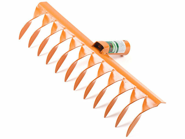 Грабли зубчатые STARTUL Garden ST6089-02 без черенка витые, 12 зубьев