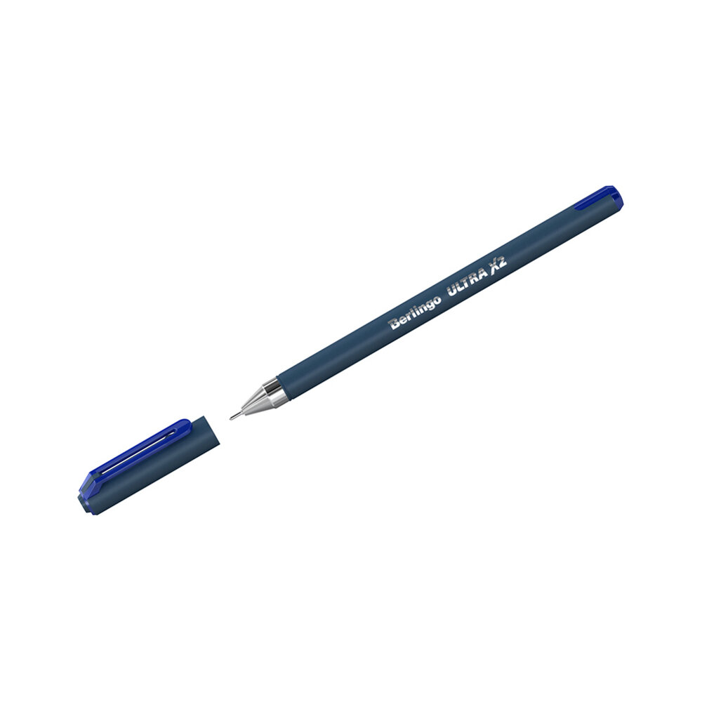 Berlingo Ручка шариковая Ultra X2 0.5 мм CBp_07279 синяя в ассортименте, 1 шт