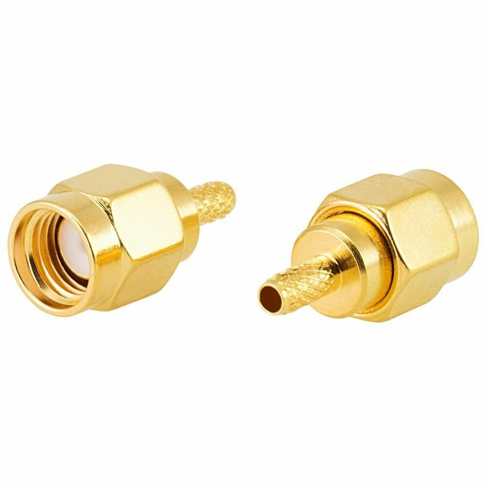 SMA-J3 - вилка кабельная прямая под гибкий кабель (RG-174/U, RG-188/U, RG-316/U)