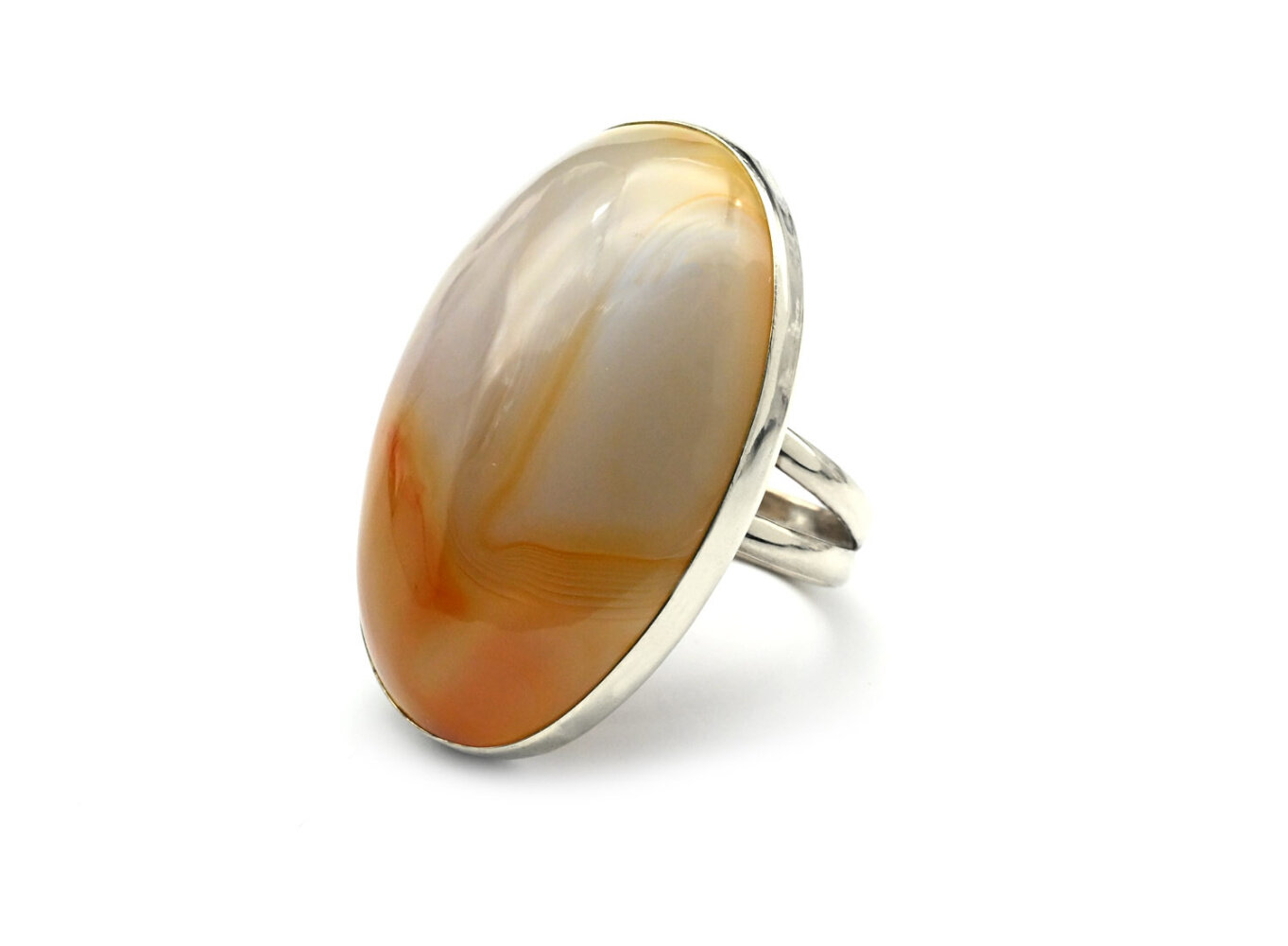 Кольцо, сердолик