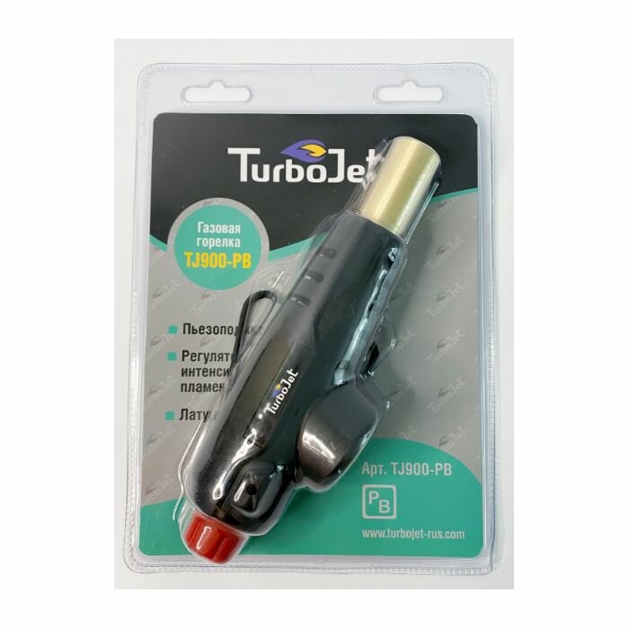 Горелка газовая 7/16 TurboJet TJ900-PB