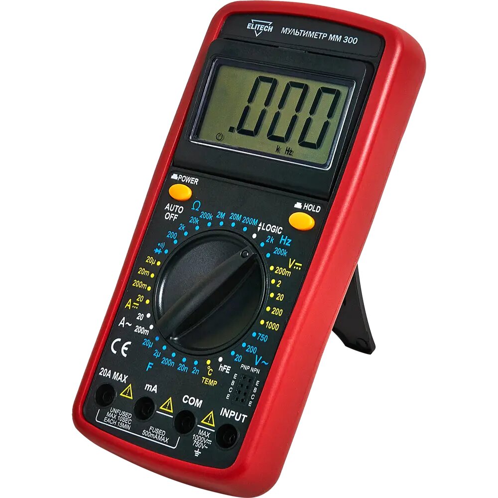 Мультиметр Elitech 300 — фото 1