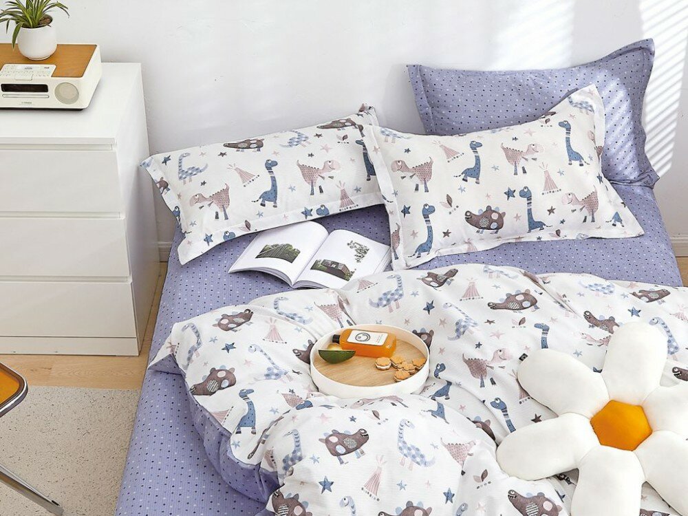 Детское постельное белье сатин Asabella Junior арт.2178-4xs (1.5-спальное)