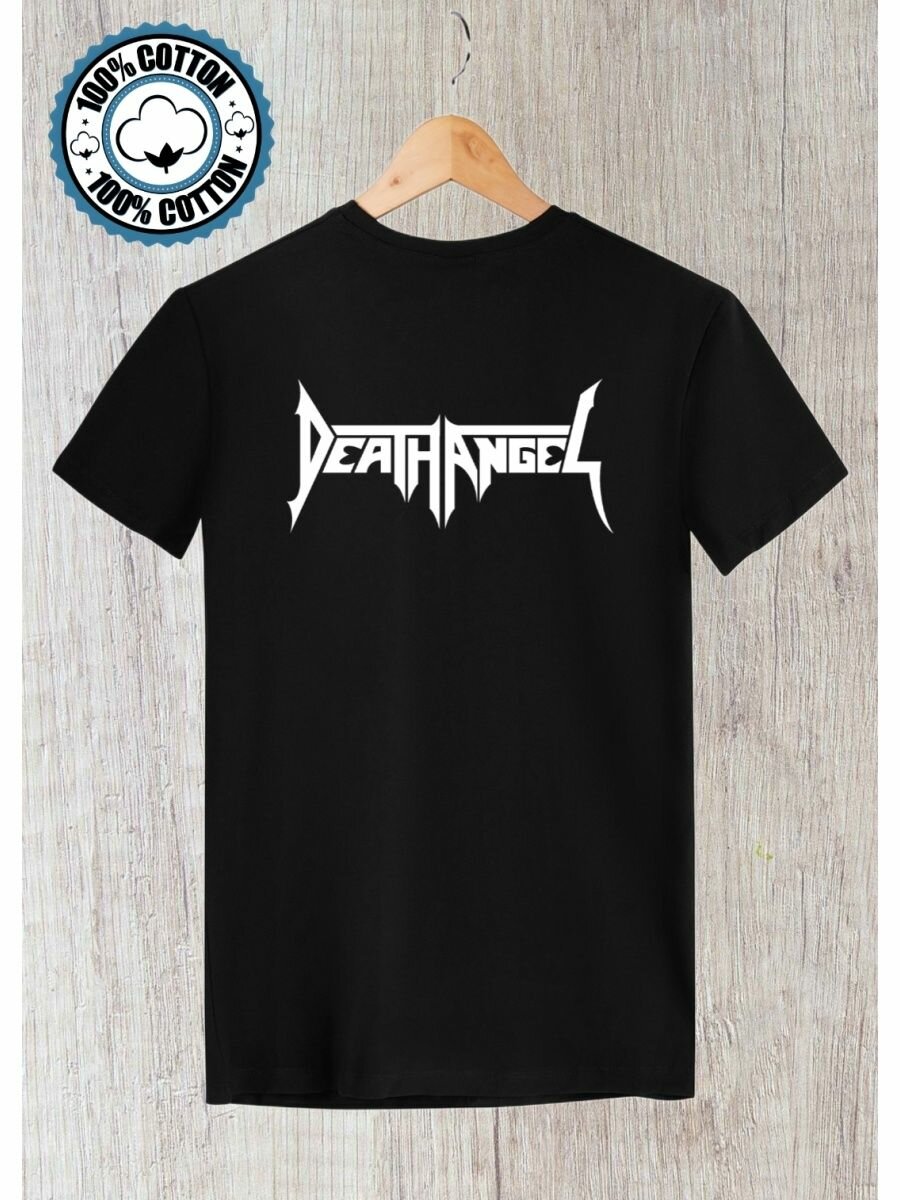 Футболка надпись death angel ангел смерти