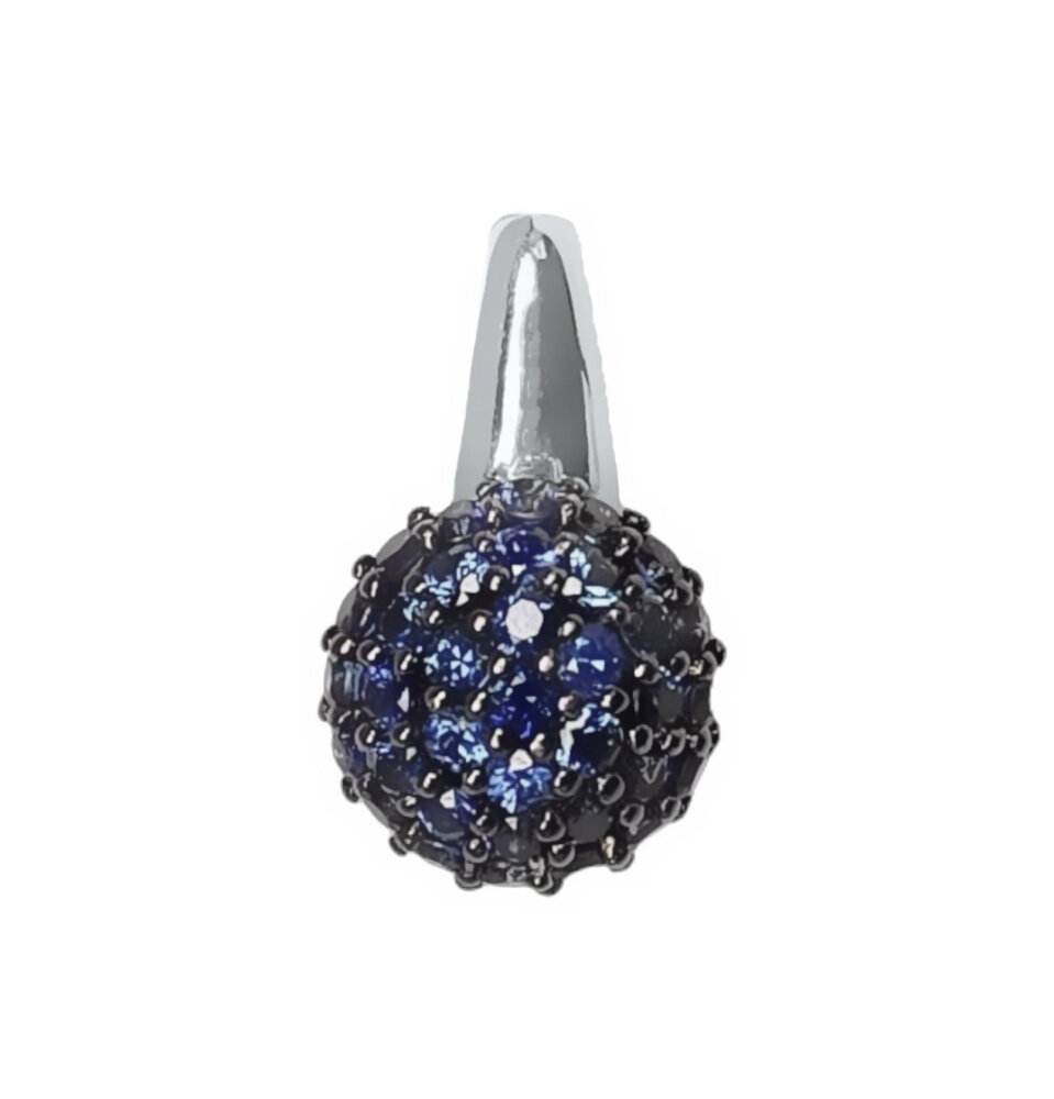 Подвеска, белое золото, 585 проба