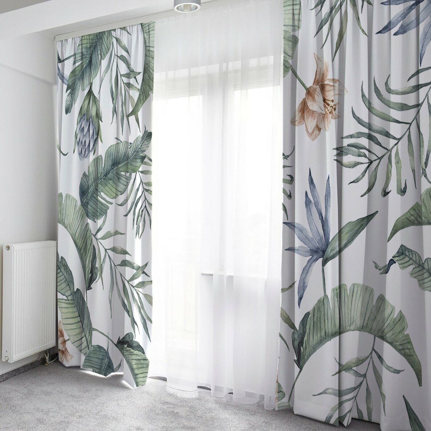 Шторы (фотошторы) из габардина, 290х250 см, Good Room