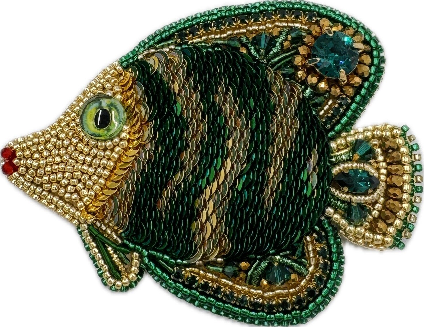 Брошь Королевство Птички & Бабочки