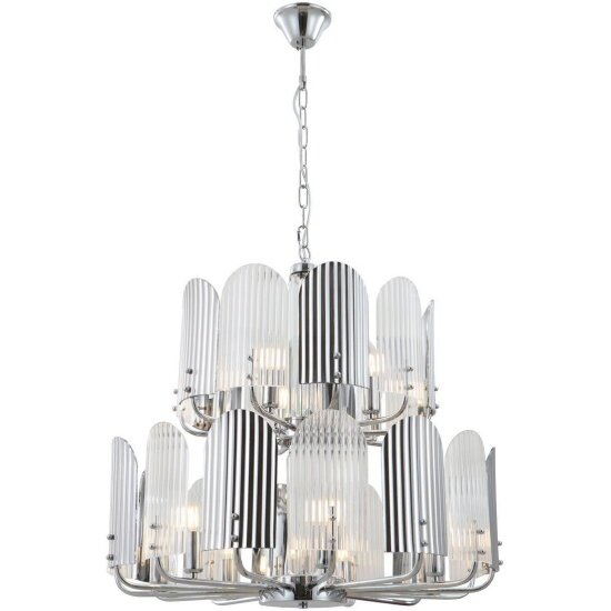 Подвесная люстра Ilamp Dolce 15571-12 CR+MULT