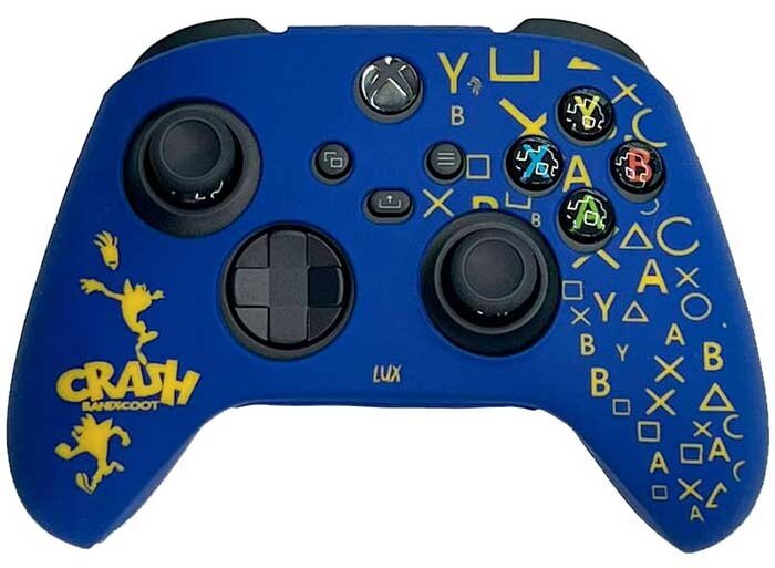 Силиконовый чехол для геймпада Xbox Series S и Xbox Series X Crash Bandicoot