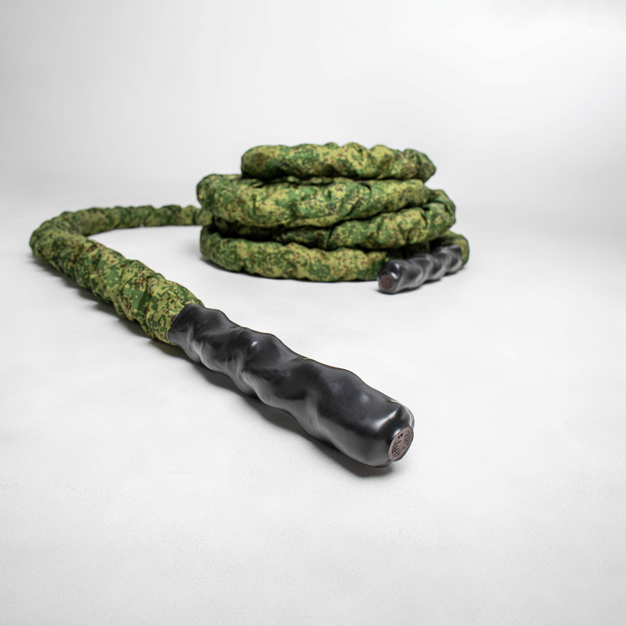 Канат спортивный кроссфит-канат 10 м диаметр 50 мм в чехле "хаки"