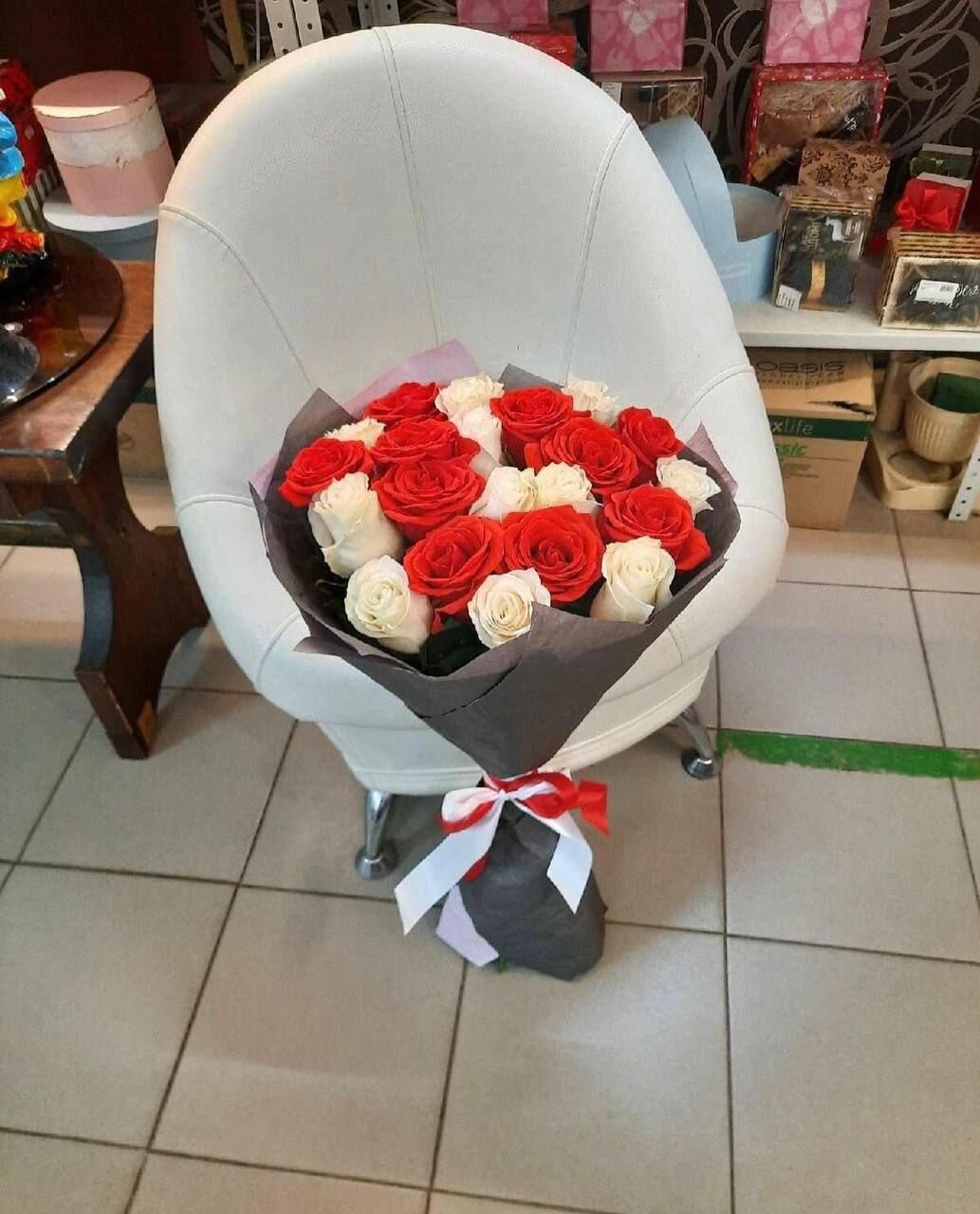 Розы 21 шт / Букет роз / Цветы