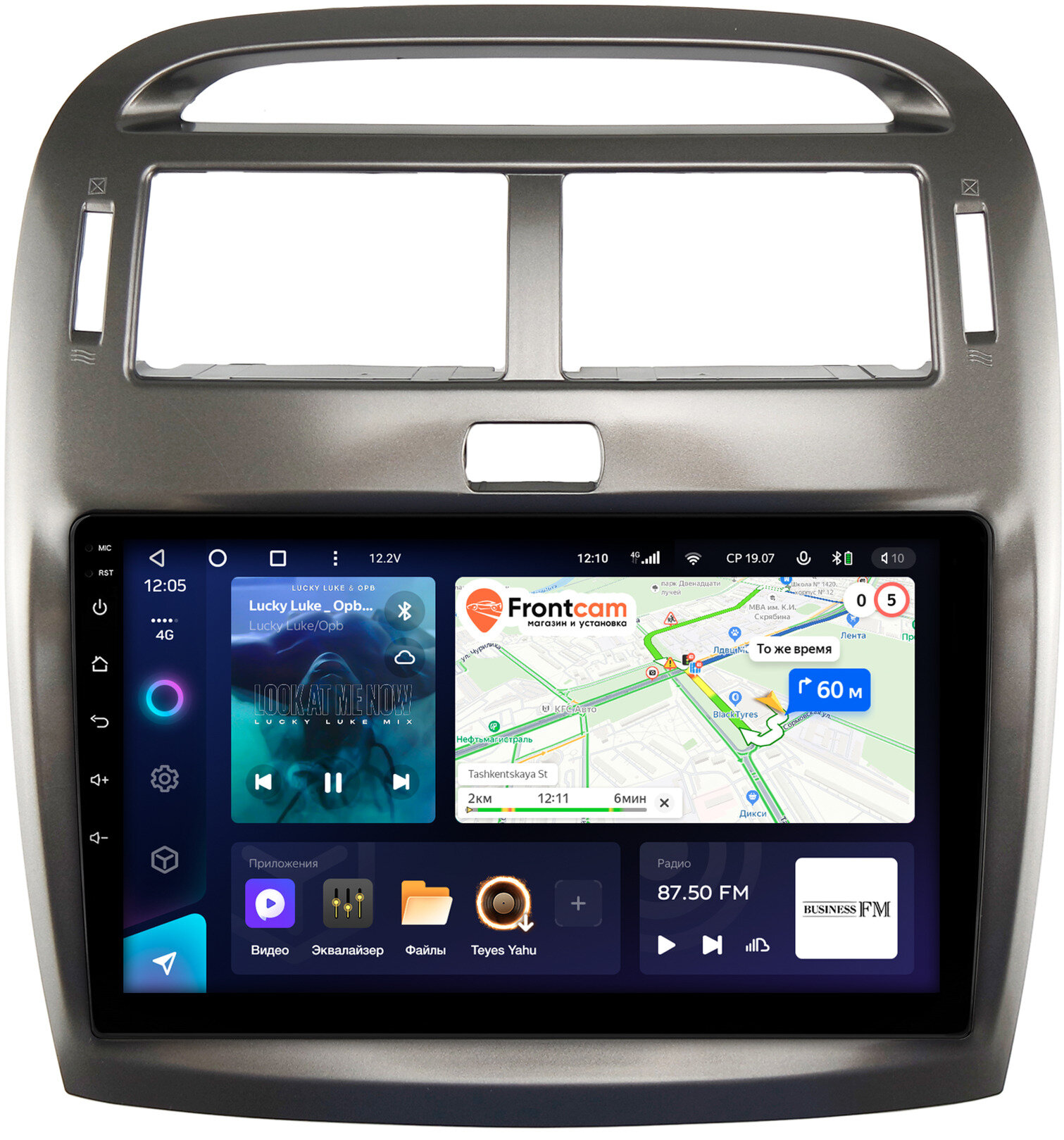 Штатная магнитола Teyes CC3 6/128 9" RM-9498 Toyota Celsior (F30) 2001-2006 (авто без монитора) Android 10 (4G-SIM, DSP, QLed)