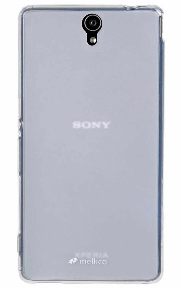 Накладка силиконовая Melkco для Sony Xperia C5 Ultra прозрачная