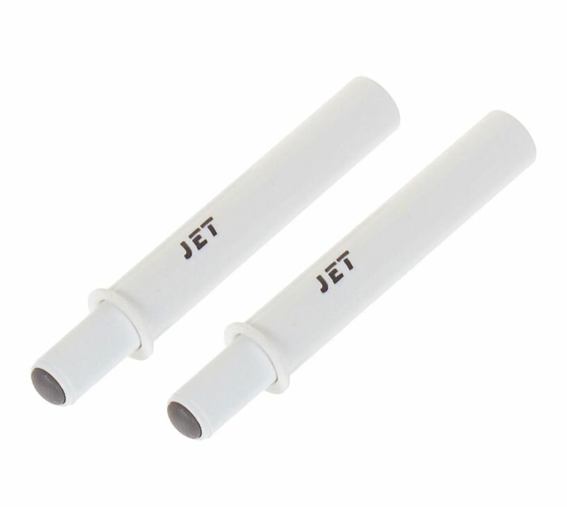 Демпфер врезной 9 мм пластик цвет белый, 2 шт.