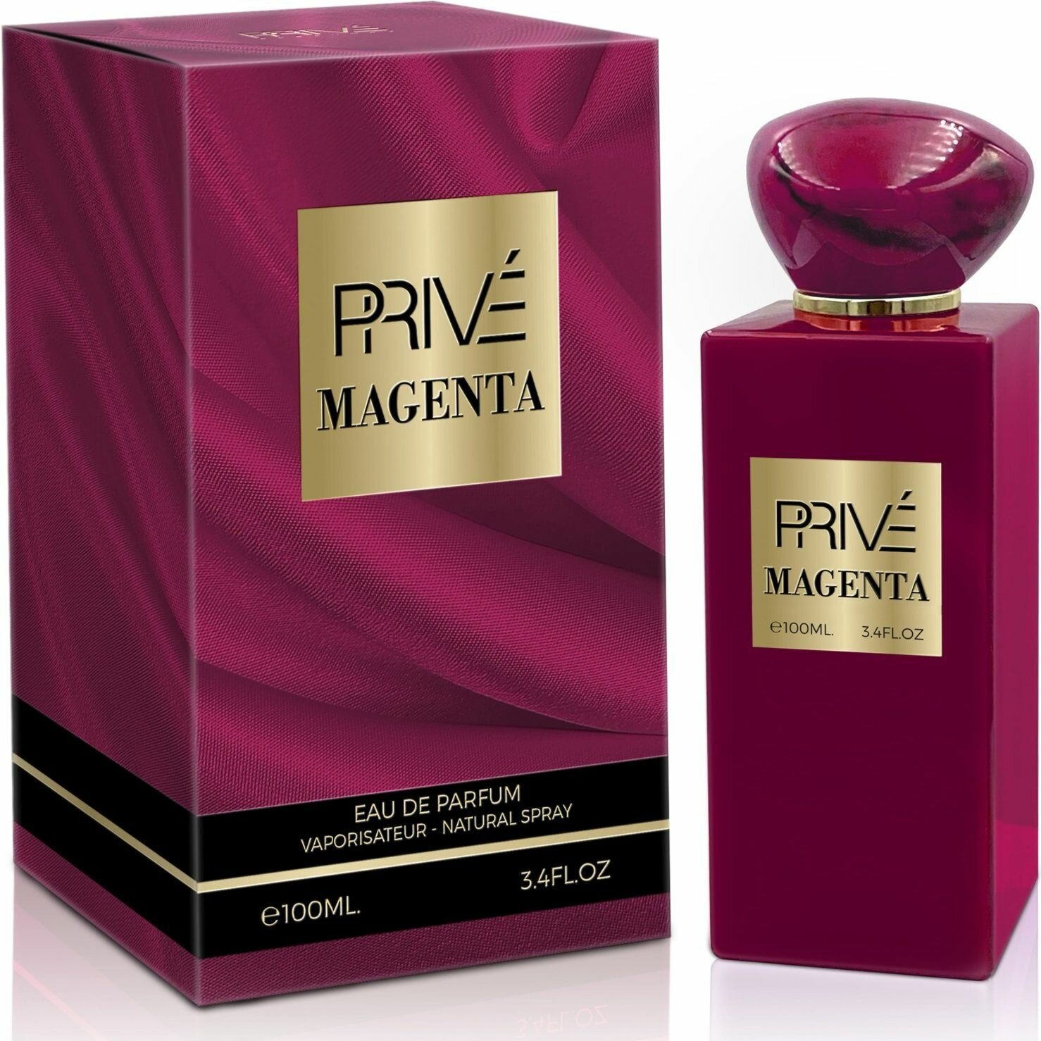PRIVE Парфюмерная вода женская MAGENTA, 100 мл