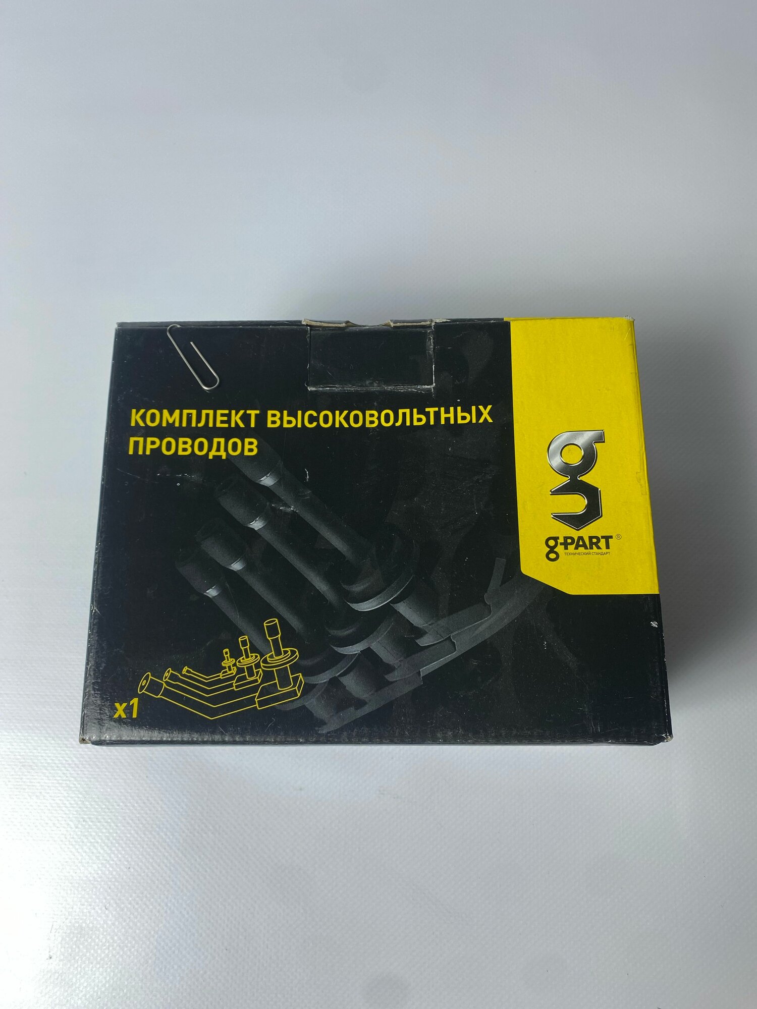 Провод свечной ГАЗ 406 к-т с наконечниками
