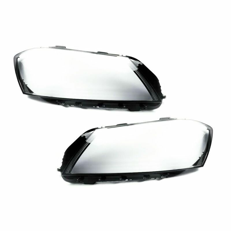 Стекла для фар Volkswagen Passat B7 2011-2015 (Комплект 2шт), стекла фар Пассат б7