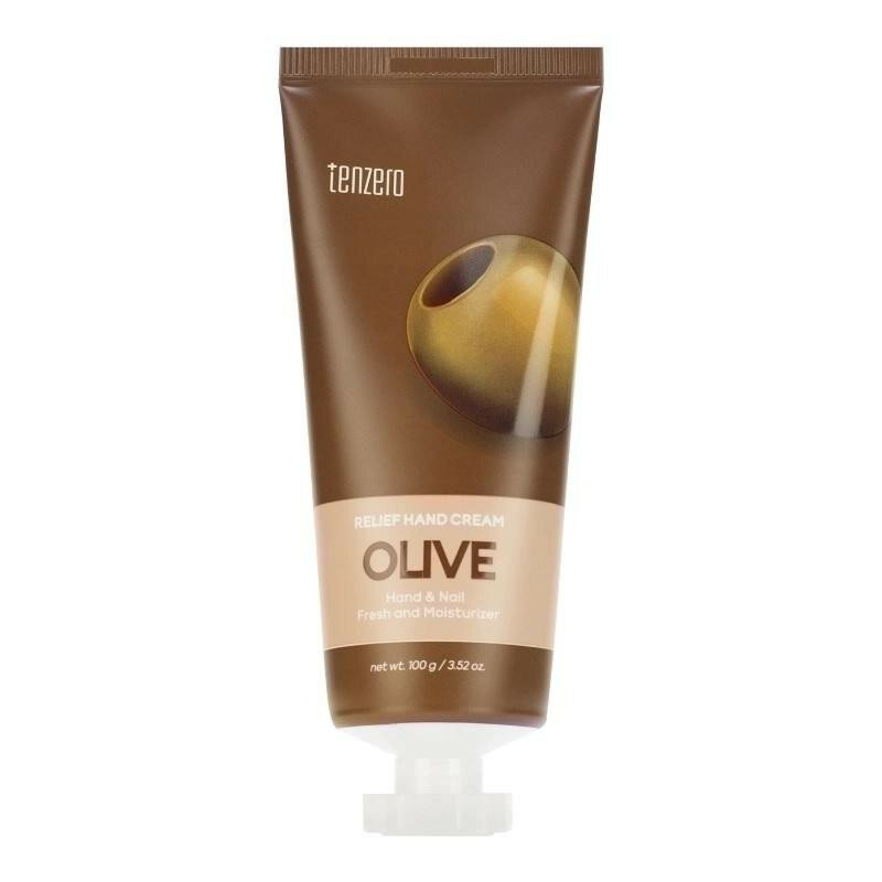 Крем для рук Tenzero Relief Hand Cream Olive с экстрактом оливы 100 мл 00842