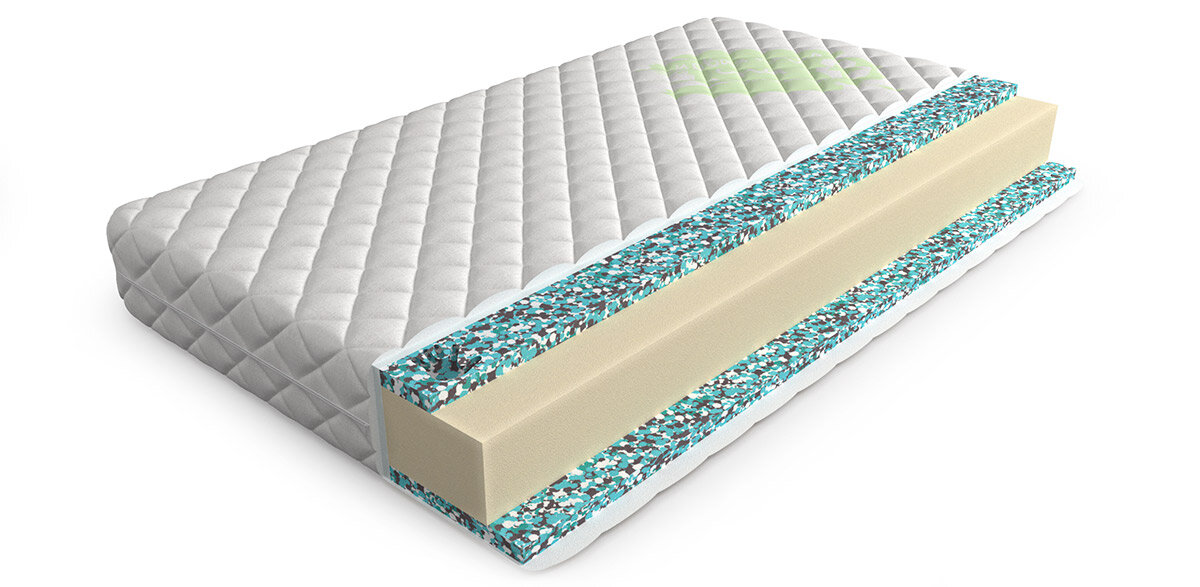 Матрас Mr.Mattress Ocean XL 160х200, высота 21 см, анатомический средней жесткости Беспружинный