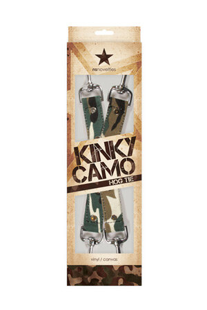 Крестообразное соединение Kinky Camo с карабинами камуфляж, NSN-1257-18