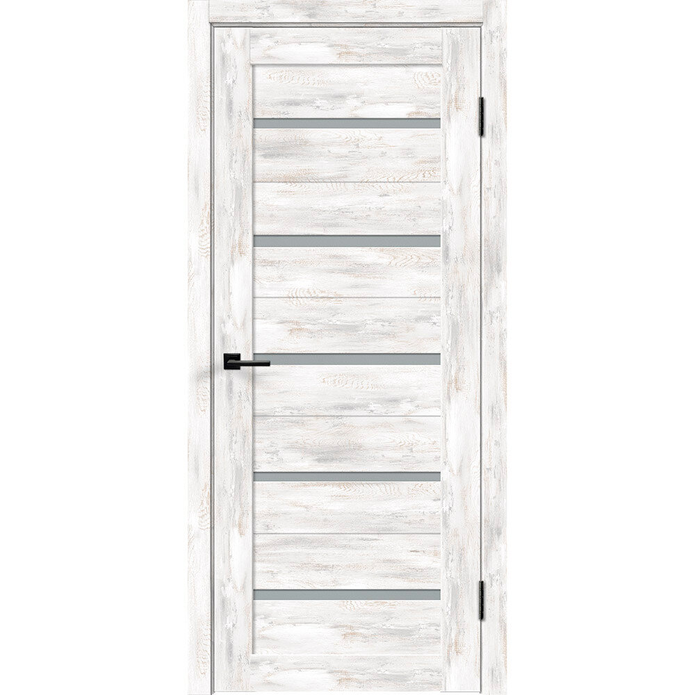 Дверь межкомнатная Duplex 900х2000 мм ПВХ ель альпийская со стеклом