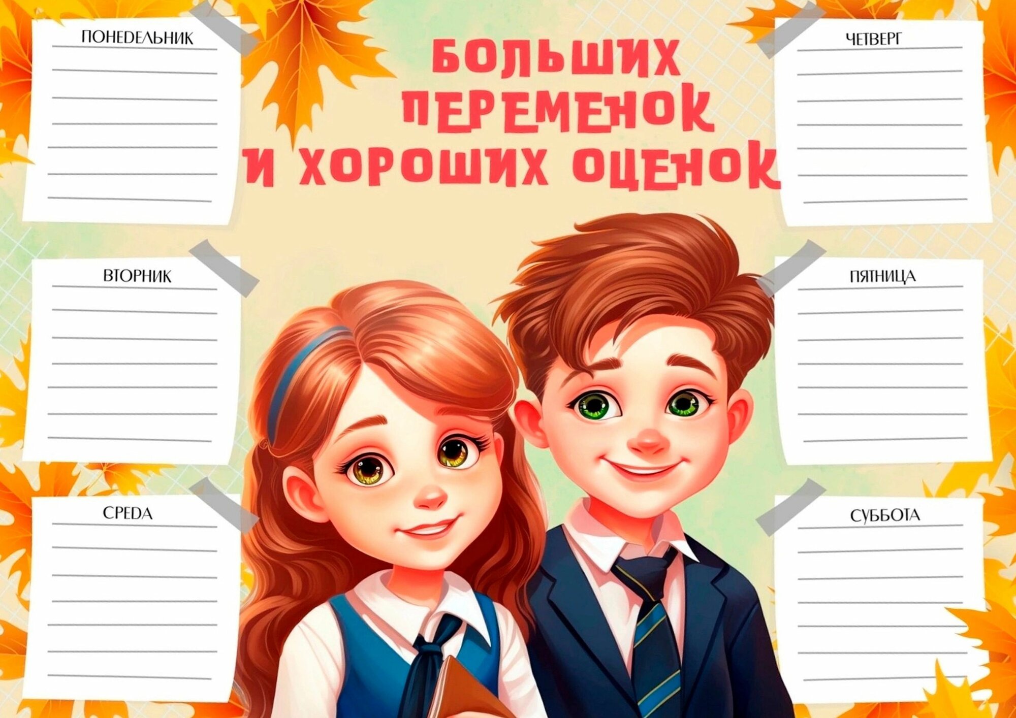 Расписание уроков "учусь"