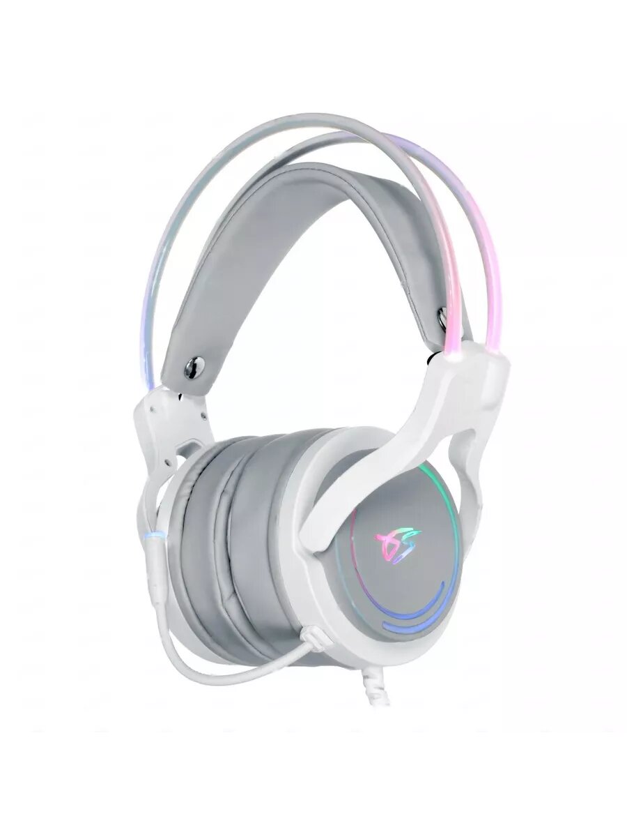 Проводная гарнитура DEXP GH-200 Hellfire белый.