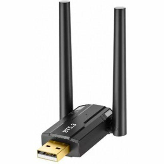 Адаптер USB Ks-is KS-862 Bluetooth 5.3 с внешней антенной