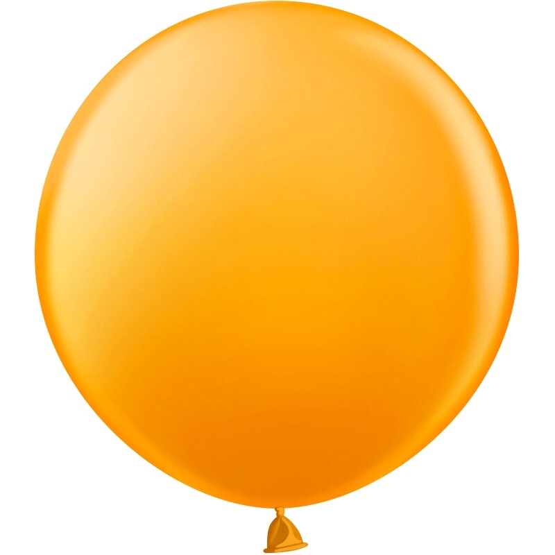 Шар (36'/91 см) Оранжевый, пастель, 3 шт.