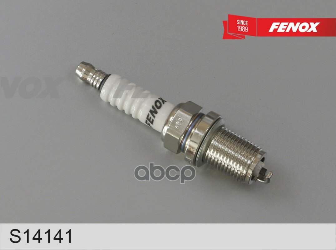 Свеча зажигания Renault Duster 10-, Logan I Nickel зазор 0.9 мм, 1 электрод S14141 FENOX арт. S14141 - высокое качество