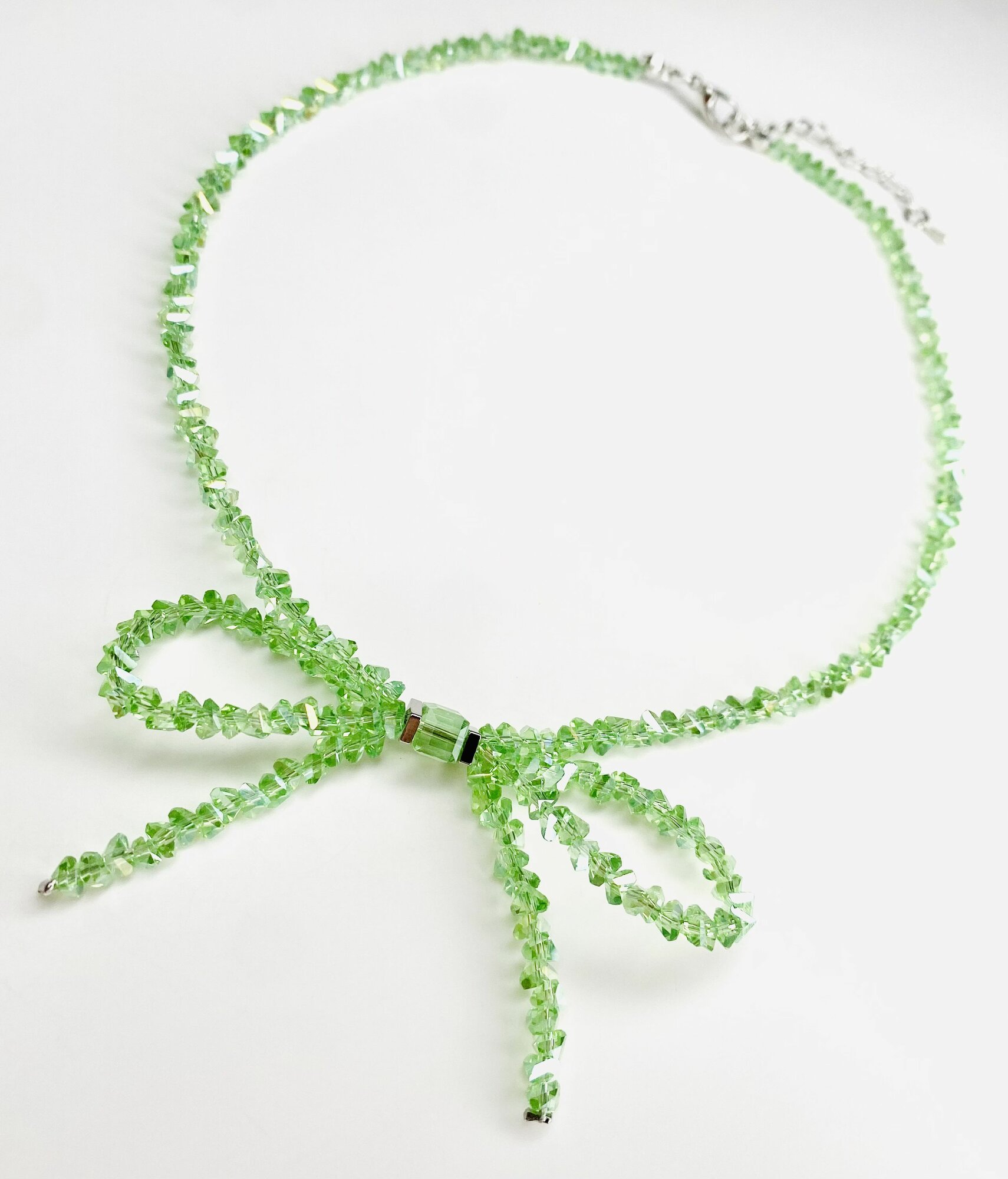 Колье, стекло