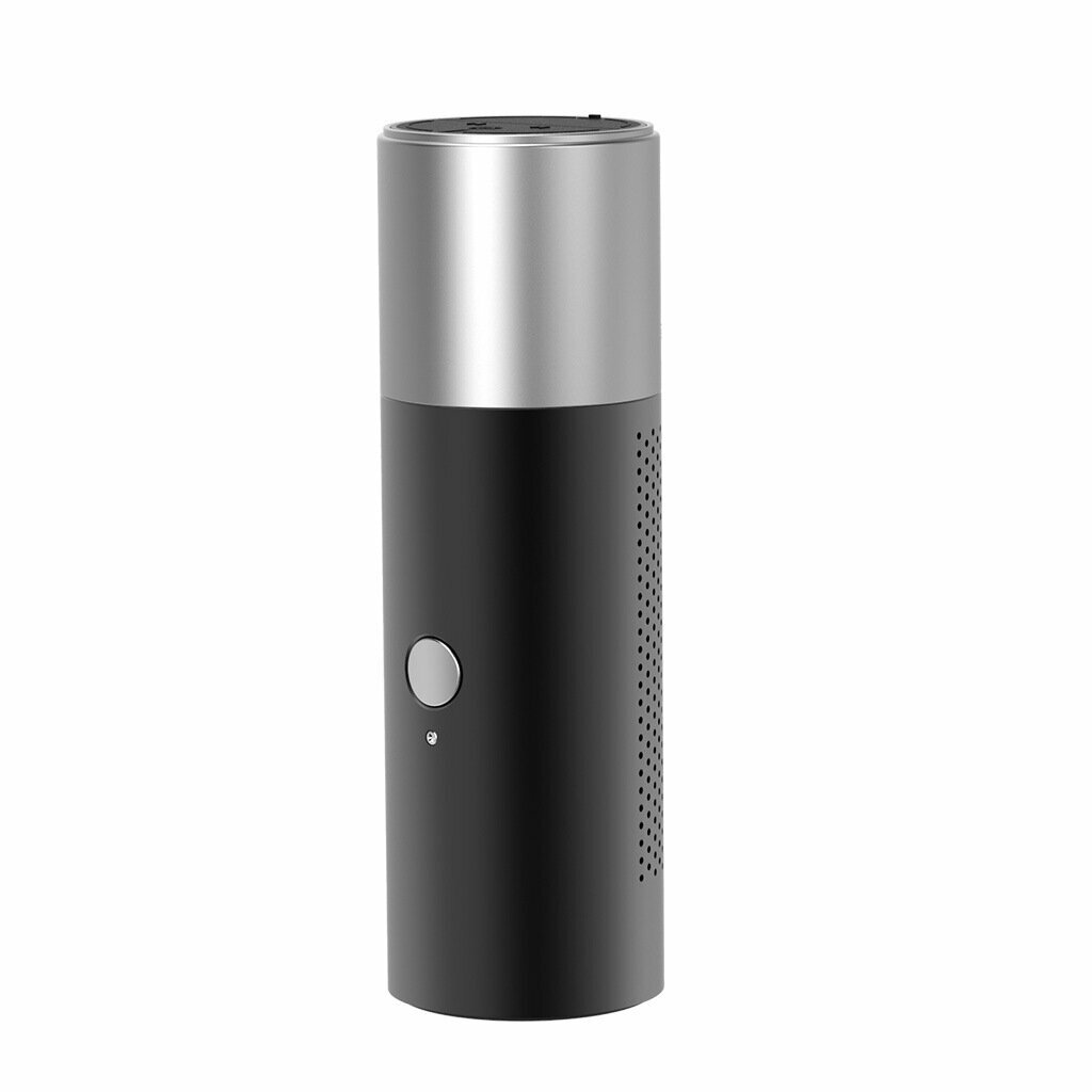 Динамик BT201, черный, Bluetooth, водонепроницаемый, металлический