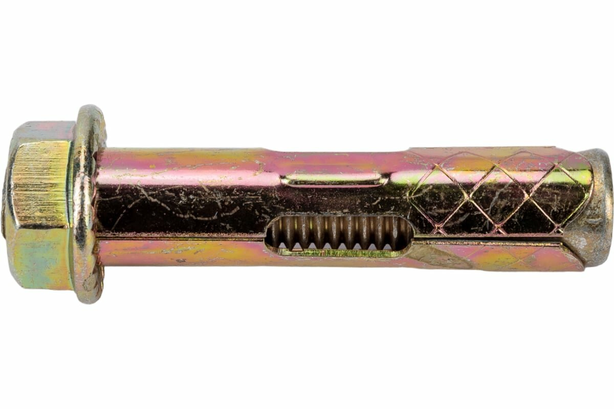 Креп-комп Анкерный болт с гайкой 10x50 мм, 60 шт, аг1050, строительный крепеж