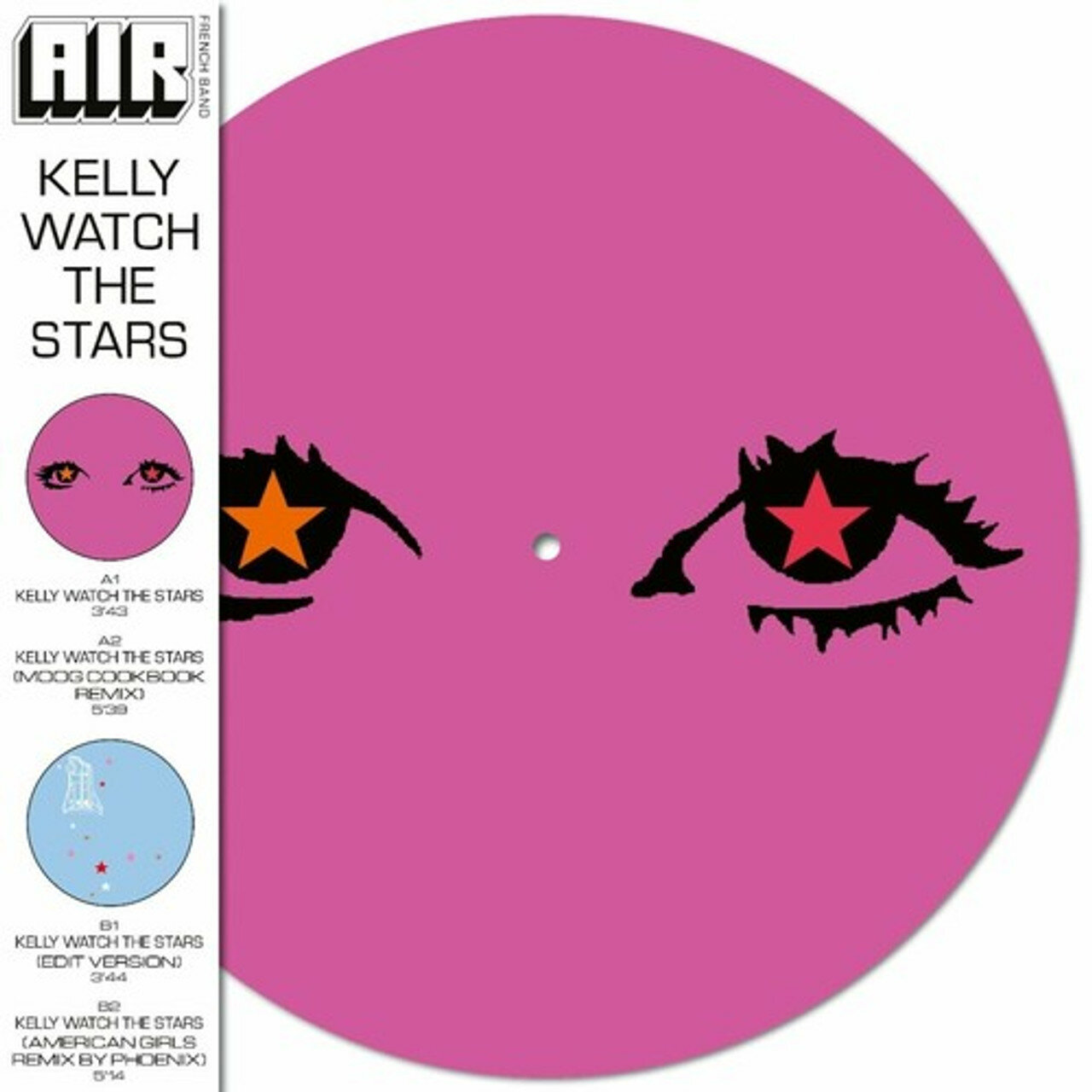 Виниловая пластинка Air - Kelly Watch The Stars (V12) (RSD2024, Picture Vinyl LP)