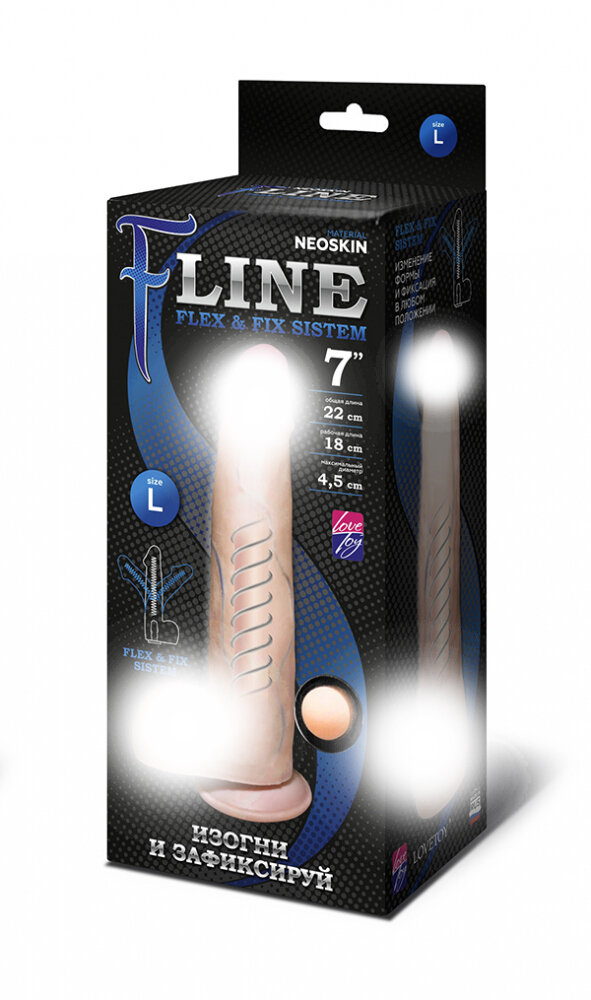Фаллоимитатор F Line 7" Lovetoy 583603 ru