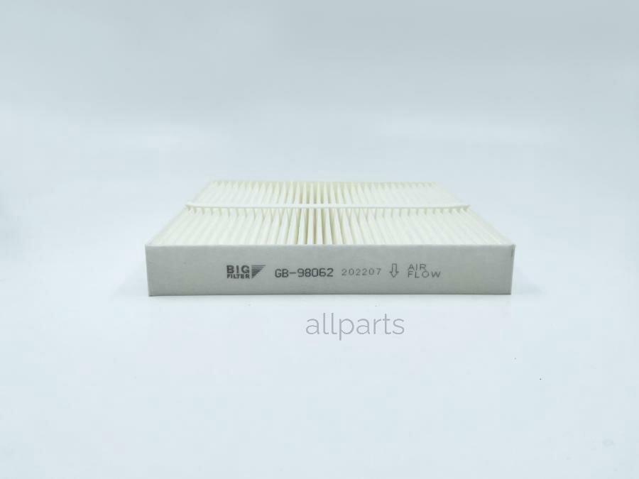 BIG FILTER GB-98062 Фильтр салона HYUNDAI Elantra (CN7) Ioniq 5 (NE) Santa Fe (TM) Sonata (DN8) Staria (US4) Tucson